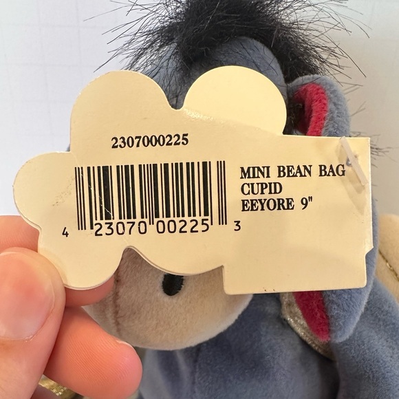 Disney | Toys | 9s Cupid Eeyore Bean Bag Plush | Poshmark